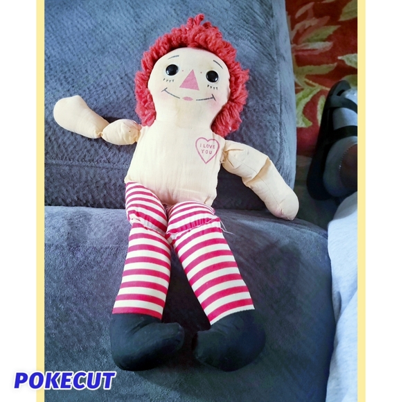 None | Toys | Vintage 96s Knickerbocker Raggedy Ann Doll 15 | Poshmark
